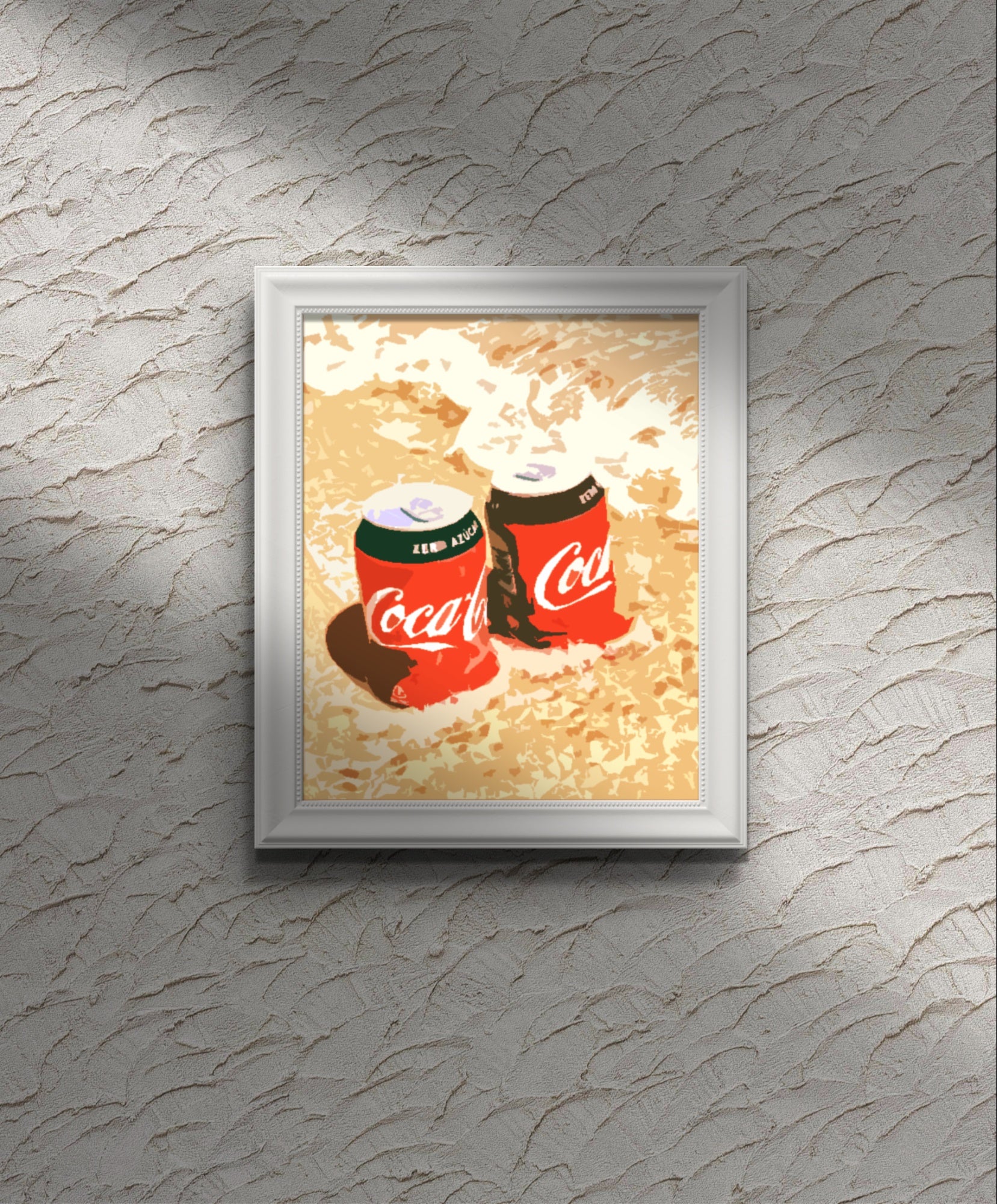 A day at the beach – Rose Gold Posters