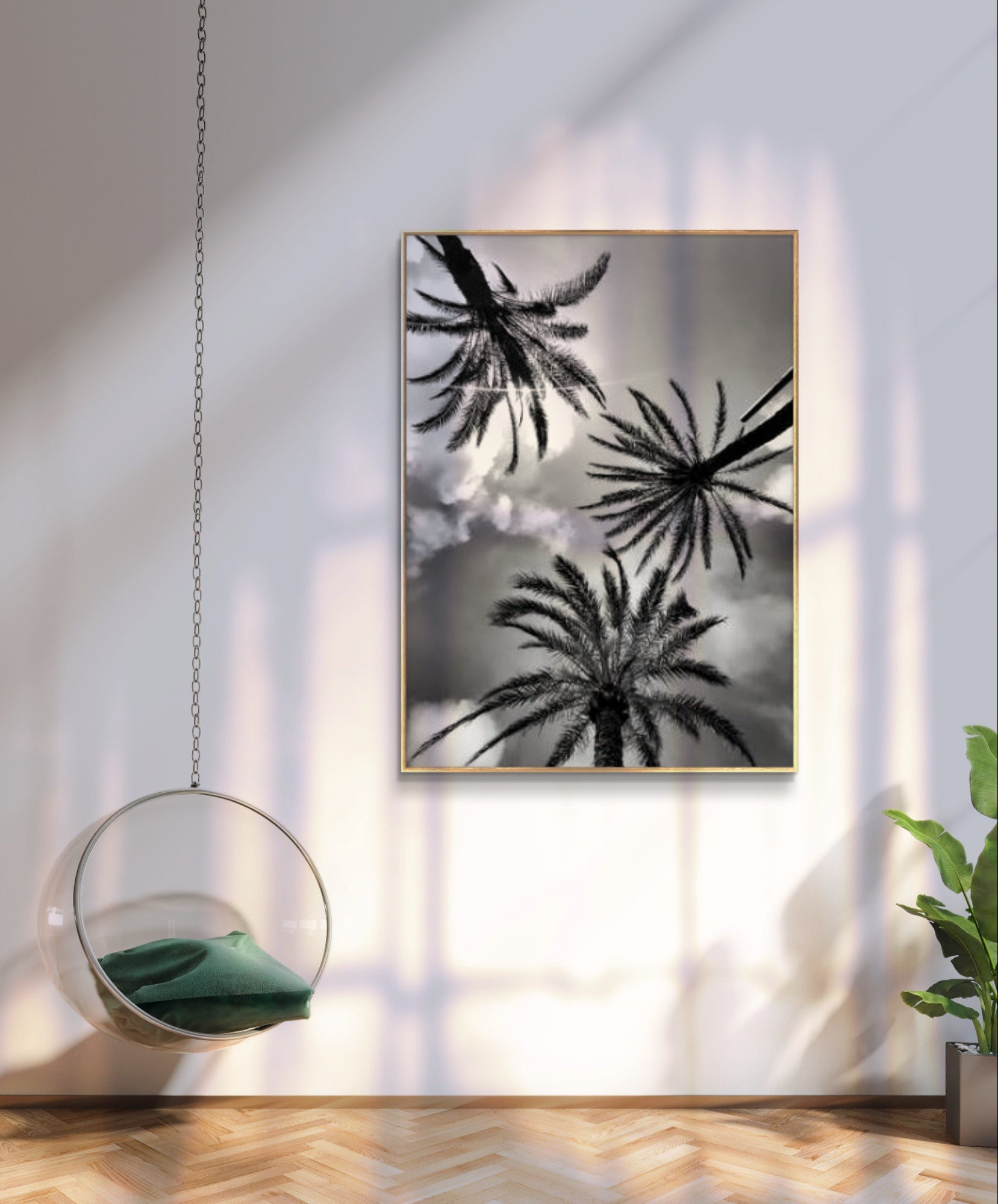 Palm Trees – Rose Gold Posters