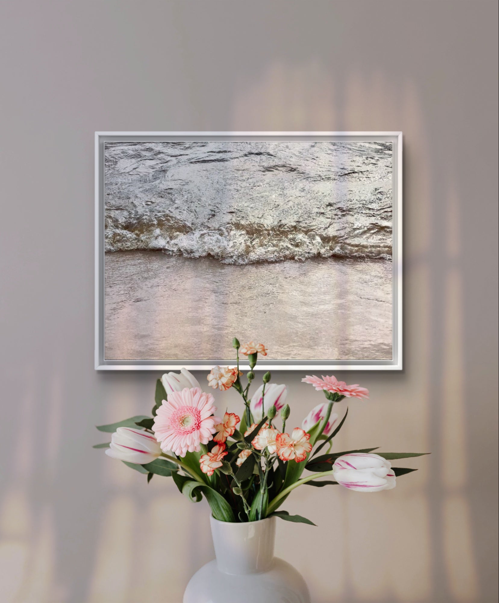 Waves – Rose Gold Posters